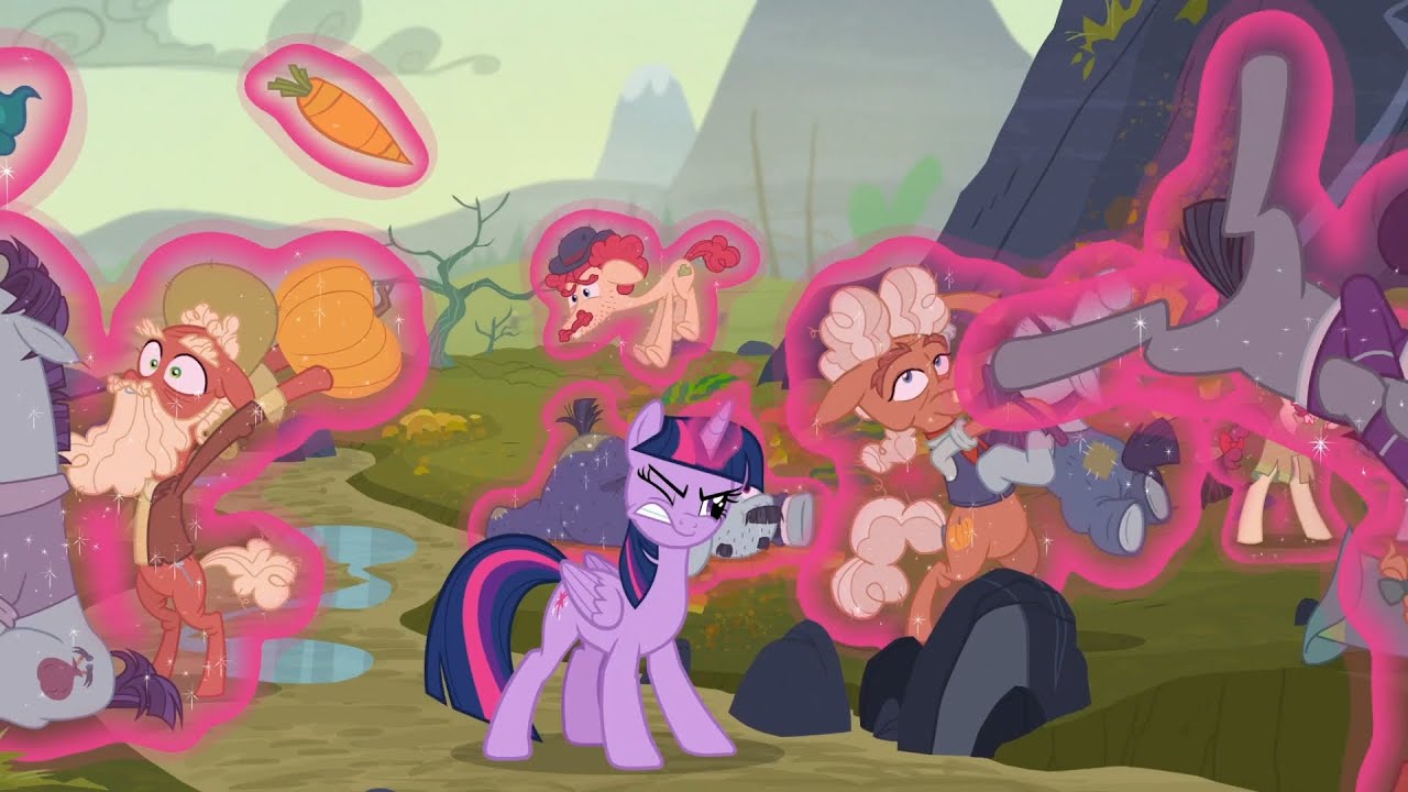 Twilight Sparkle - Stop! You have to listen to me! Everypony freeze ...