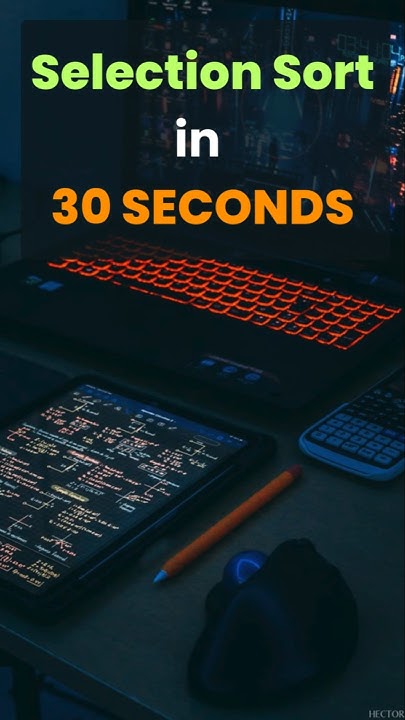 Selection Sort in 30 Seconds #coding #programming #dsa #sorting #trending #shorts #cse # ...