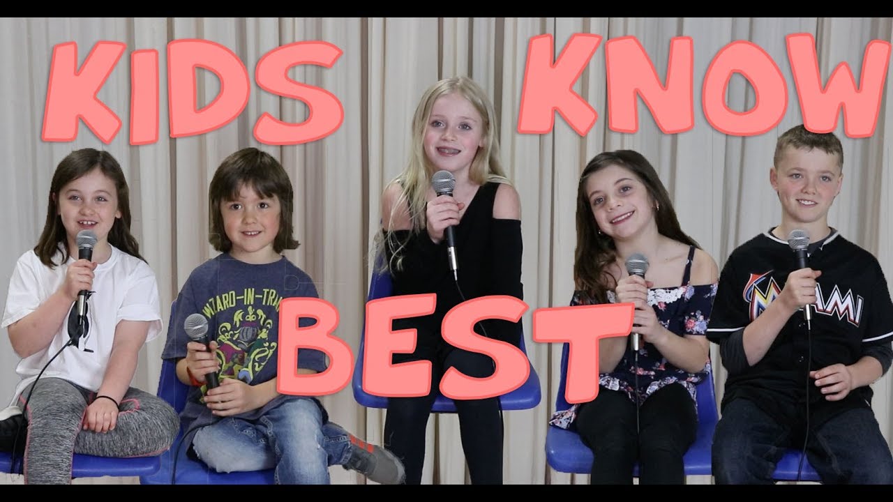 Kids Know Best - YouTube