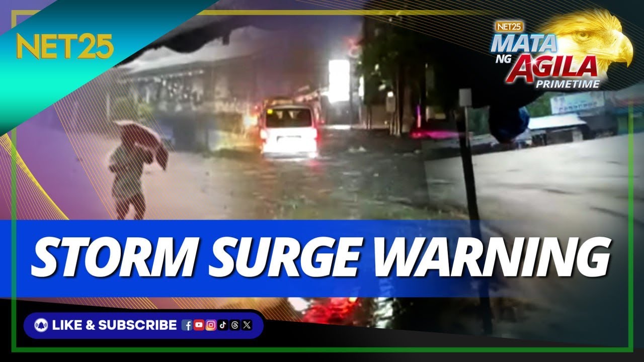 Posibleng mas maraming ulan at storm surge — PAGASA - YouTube