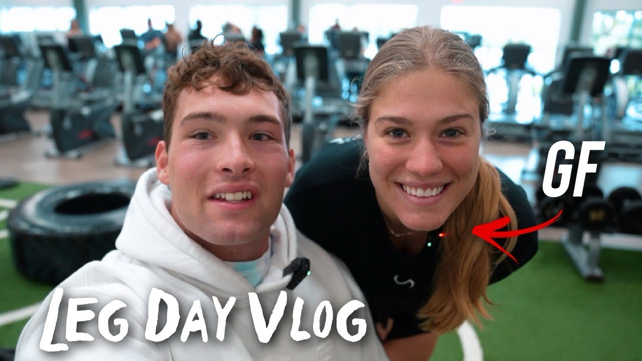 This is why you should hit legs with your girlfriend - YouTube