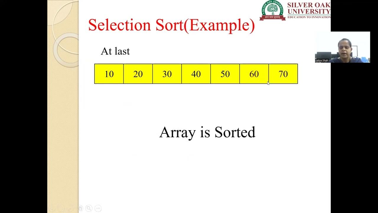 Selection Sort - YouTube