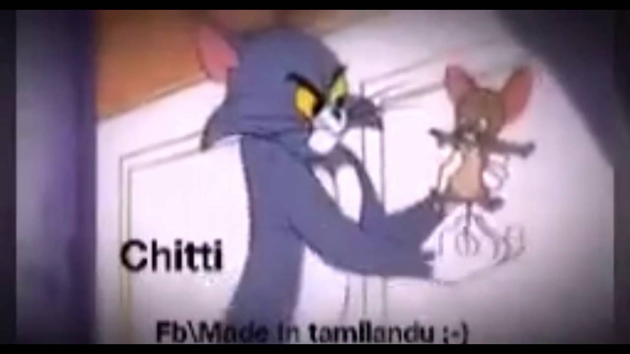 Cartoon movie to find the Real Chitti in Rajini Robo - YouTube