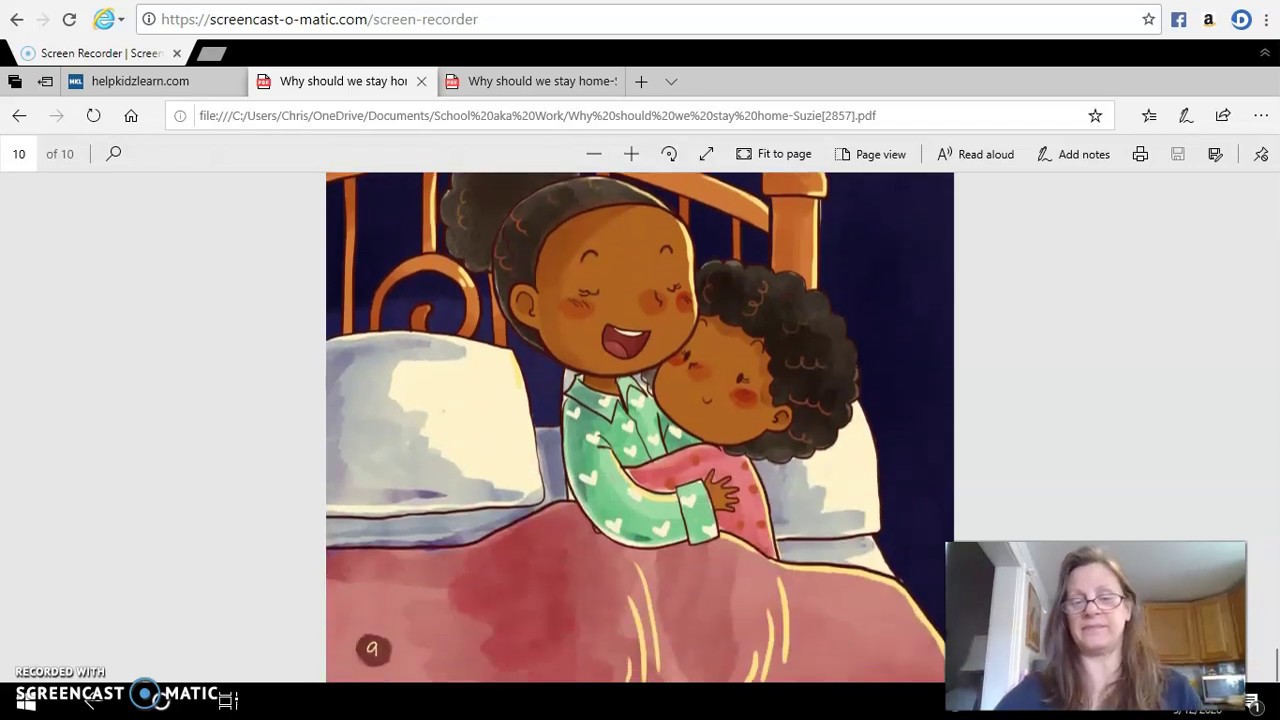 "Why We Stay Home" a D2 Reading - YouTube