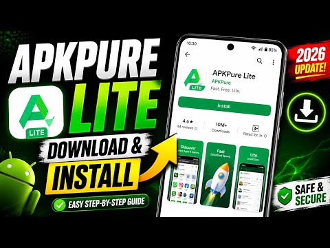 How to Download & Install APKPure Lite App (2026)