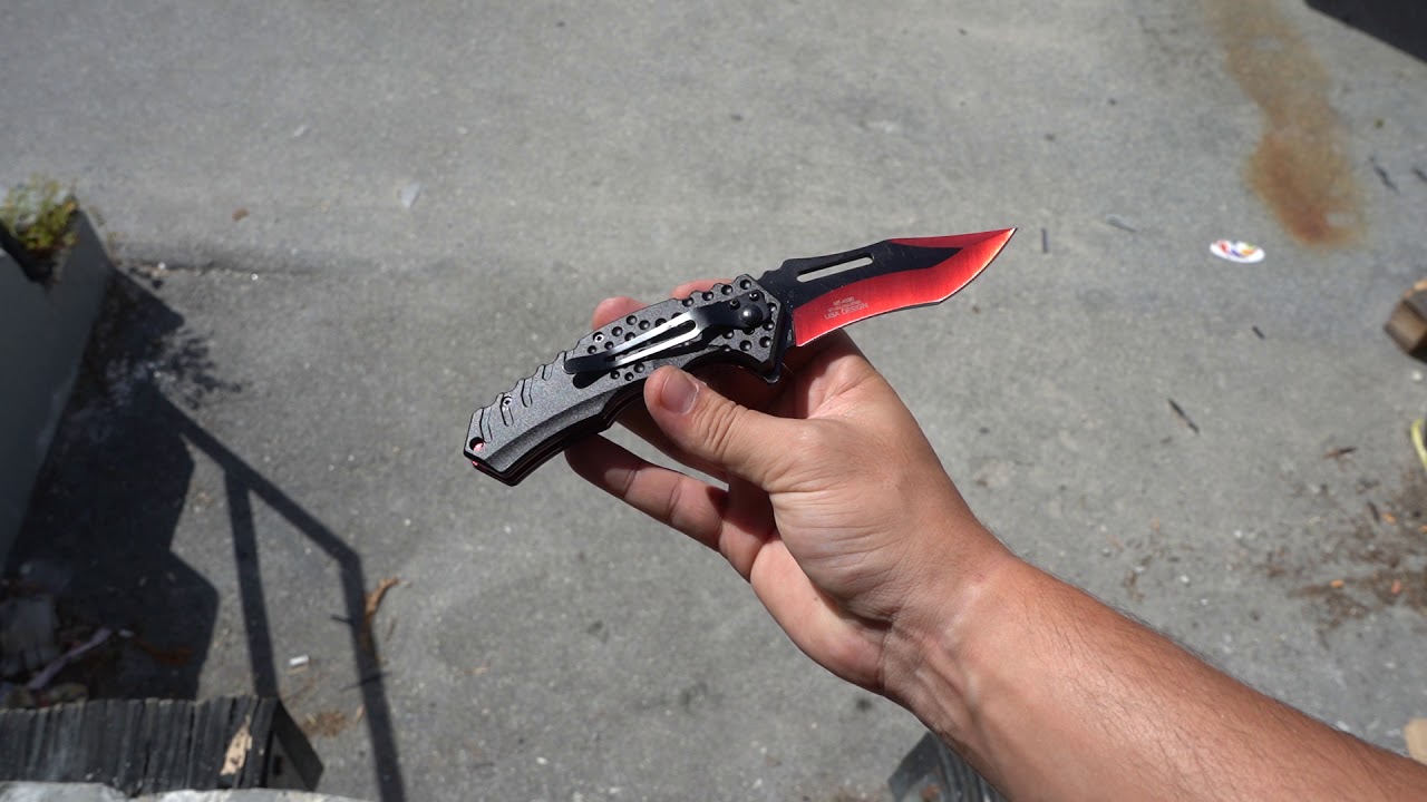 Red Golden Eye Blade - YouTube