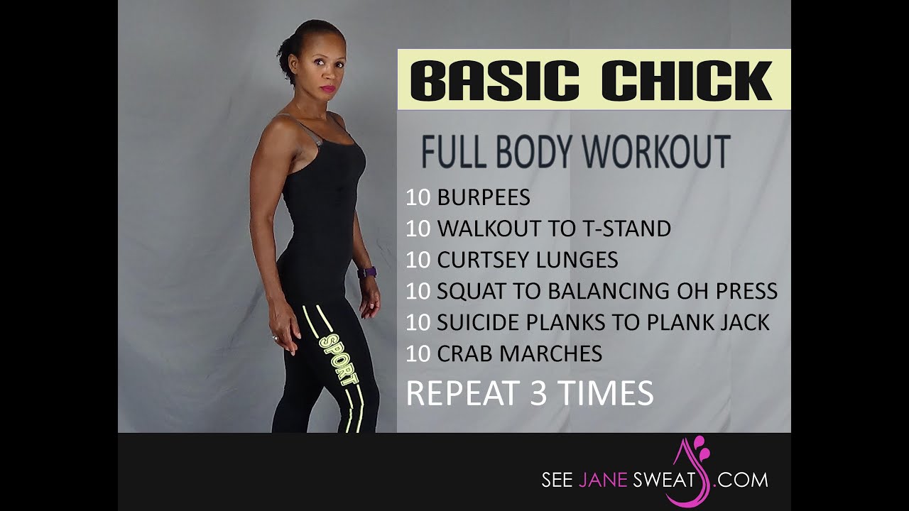 BASIC Chick Full Body Workout - YouTube