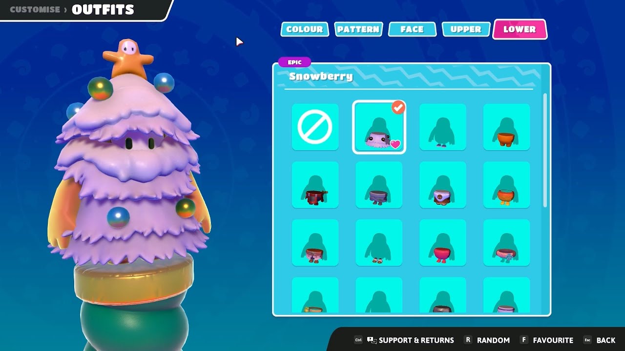 Free Skin Snowberry Fall Guys - YouTube