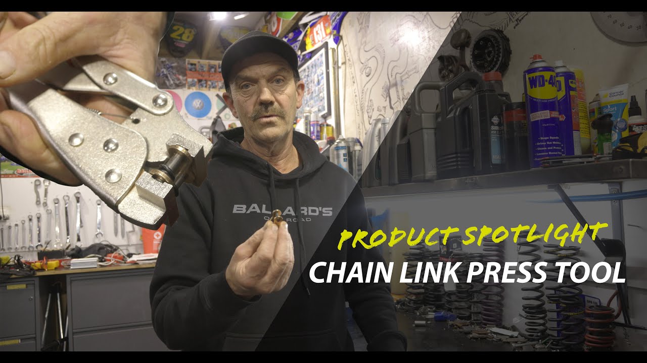 Ballards Chain Link Press Tool - YouTube
