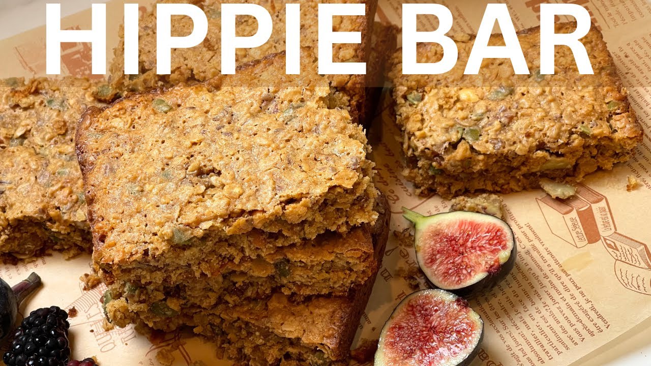 HIPPIE BAR/ BEST BACK TO SCHOOL GLUTEN FREE GRANOLA BAR - YouTube