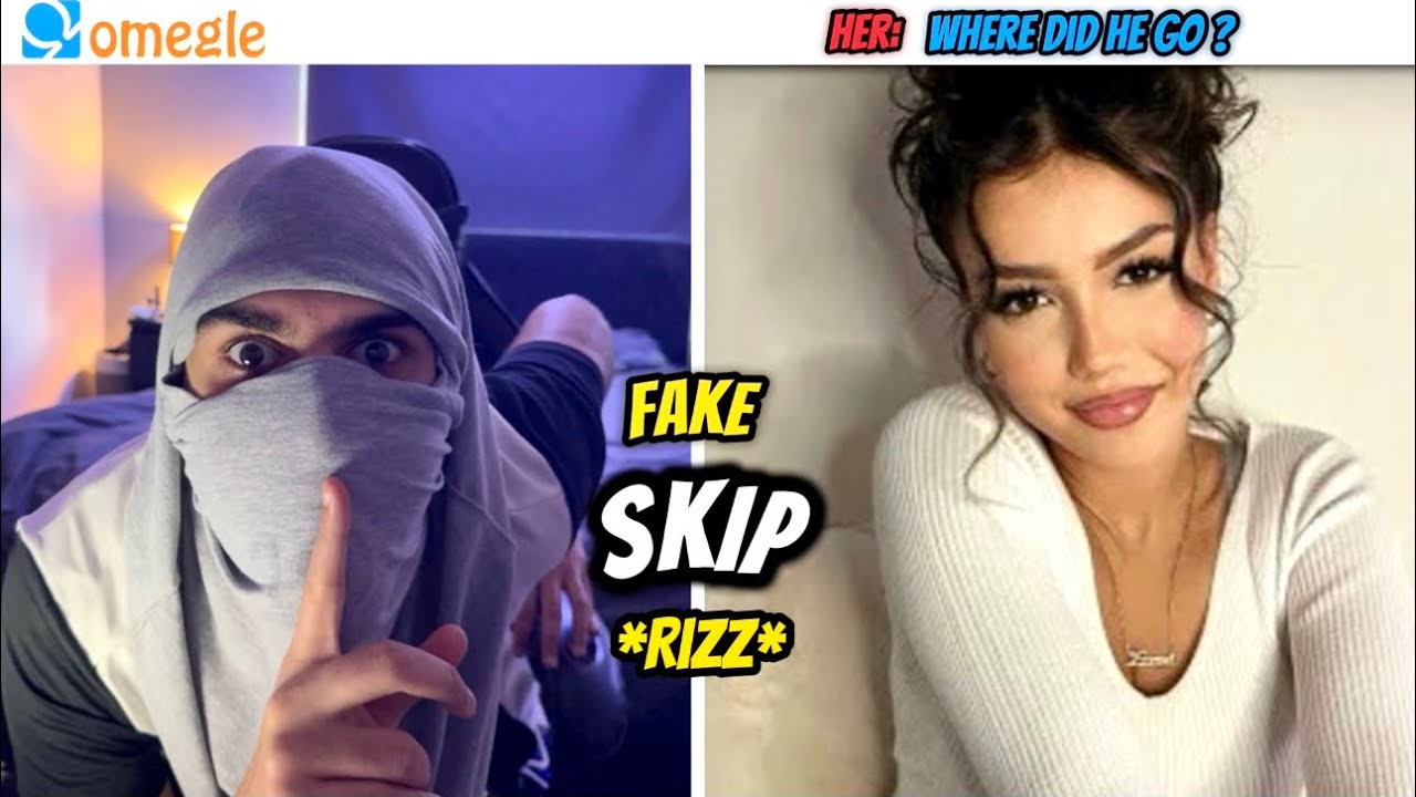 Omegle Fake Skip Rizz Youtube