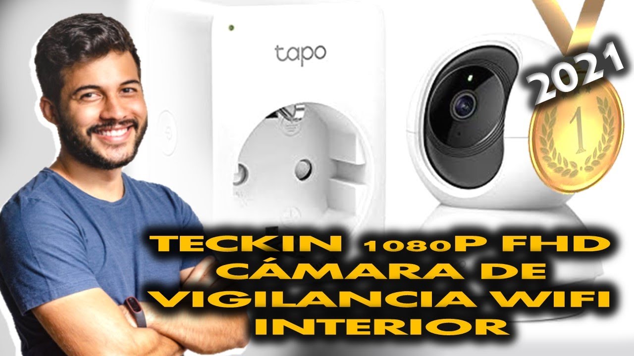 TECKIN 1080P FHD CÁMARA DE VIGILANCIA WIFI INTERIOR JULIO 2021 - YouTube