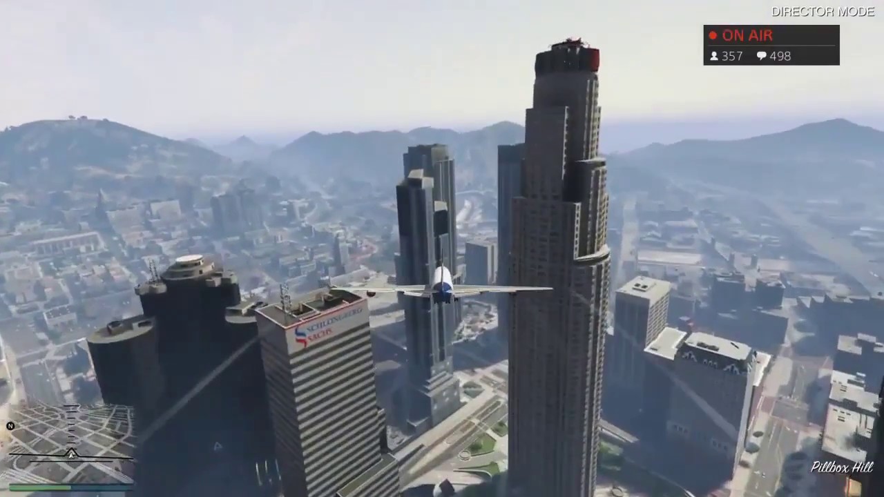 Plane Crashes into Trump Tower (Limmy playing GTA) - YouTube