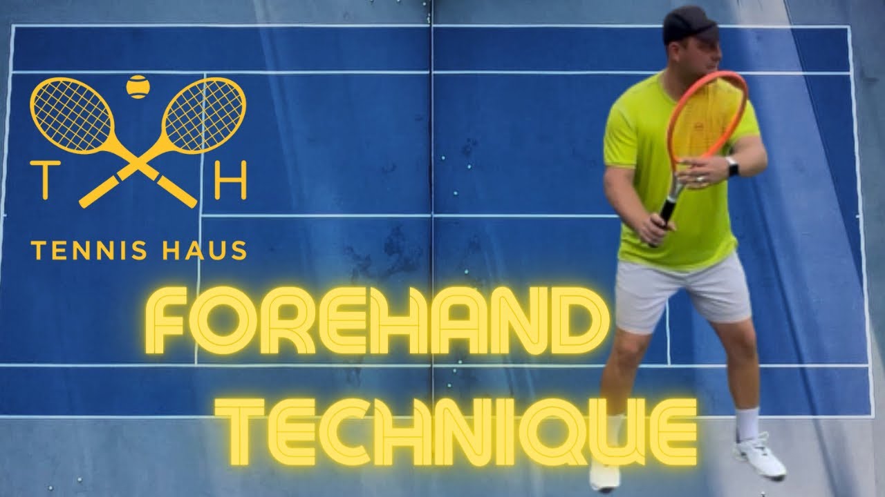 Forehand technique breakdown - Tennis Tips - YouTube