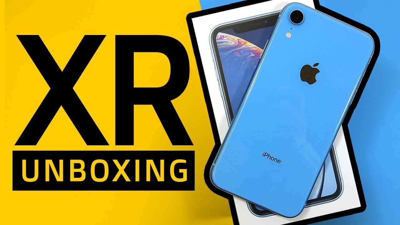 Apple iPhone XR Blue Short Review / iPhone XR Unboxing! - YouTube