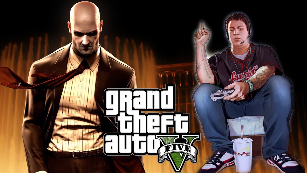 GTA 5: Hitman Agent 47 in Los Santos (GTA V PC Mods) - YouTube