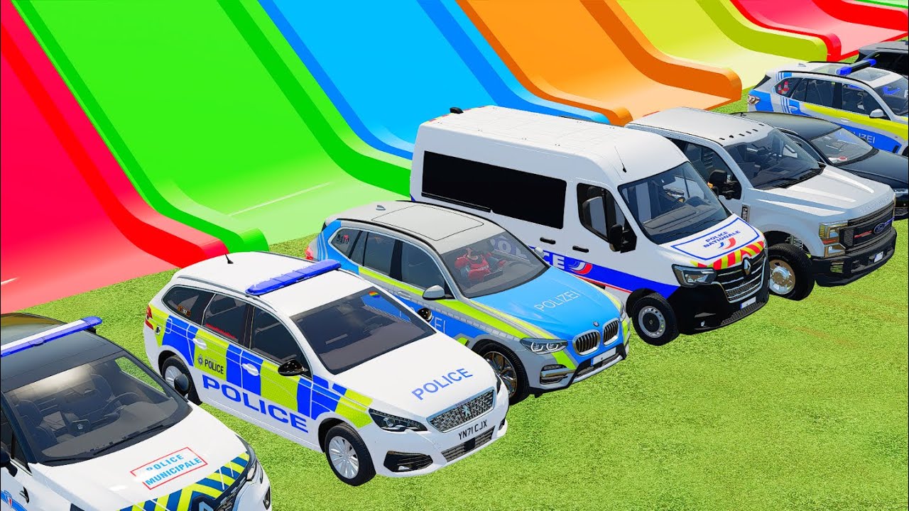 Transporting Farming Simulator 22 , FS22 , Game Police Car , Police ...