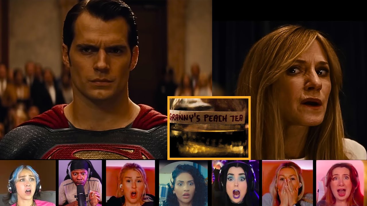 Top *GRANNY'S PEACH TEA* Jump Scare Reactions | Batman v Superman: Dawn ...
