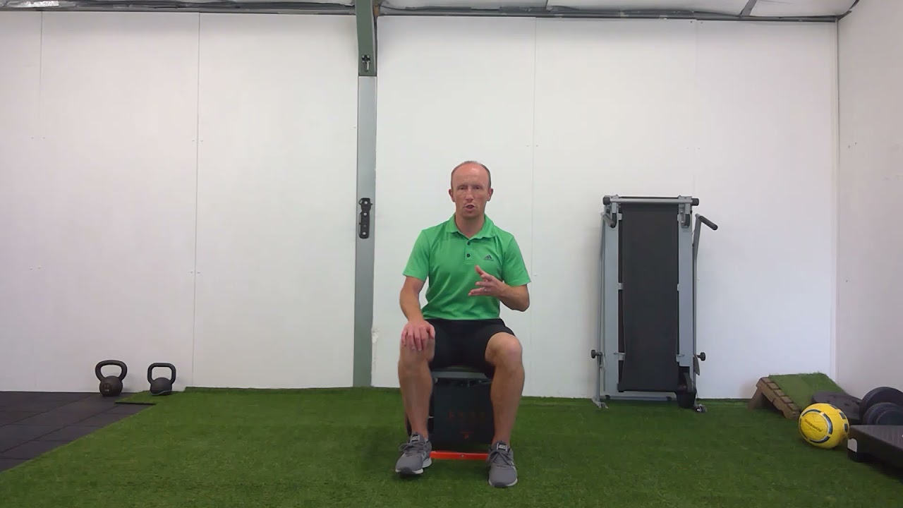 Seated Psoas Activation - YouTube