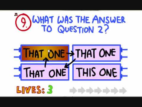 Let's Play The Impossible Quiz: Part 3: 40...41... - YouTube