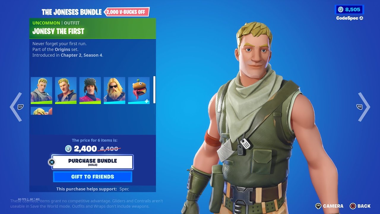 *NEW* The Joneses Bundle! (Fortnite Battle Royale) - YouTube