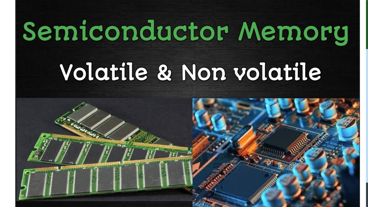 Semiconductor memory & its type II Computer Hardware & Networking II ...