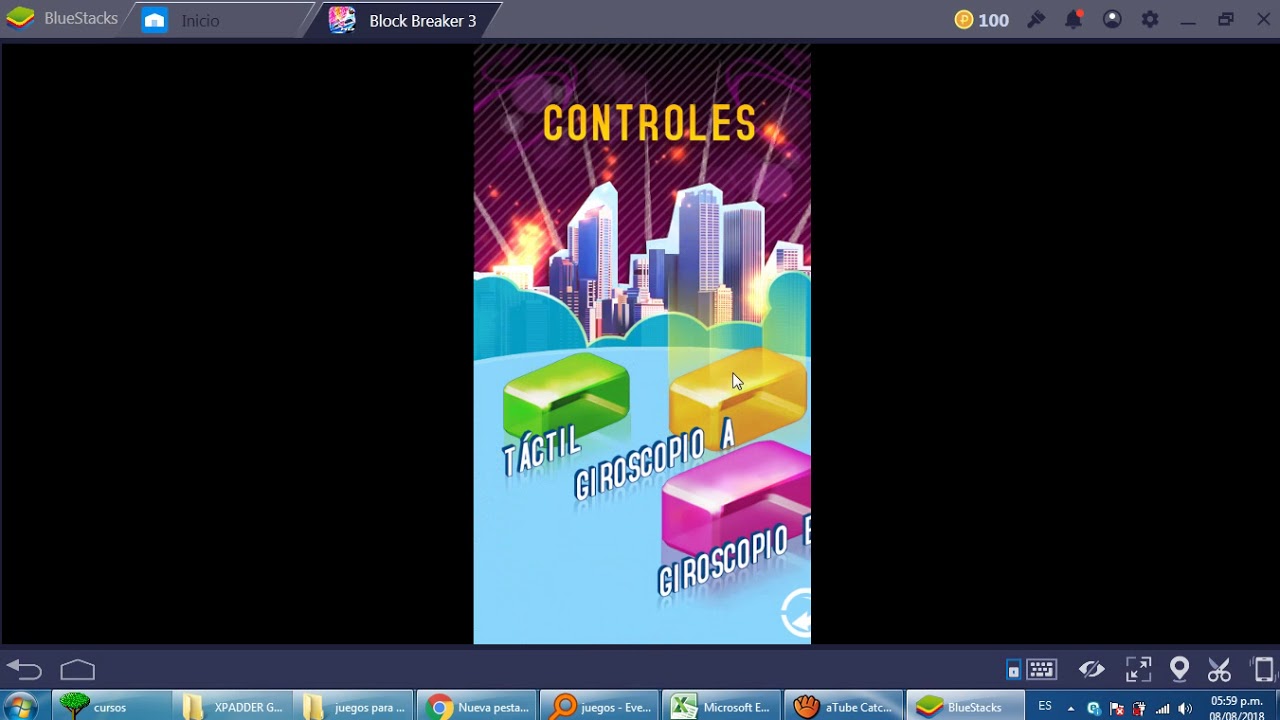 como jugar Block Breaker 3 Unlimited en Español en el pc - YouTube