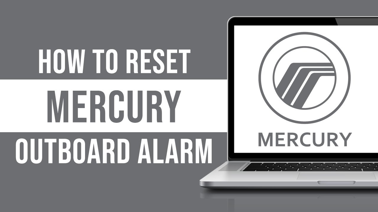 How To Reset Mercury Outboard Alarm - YouTube