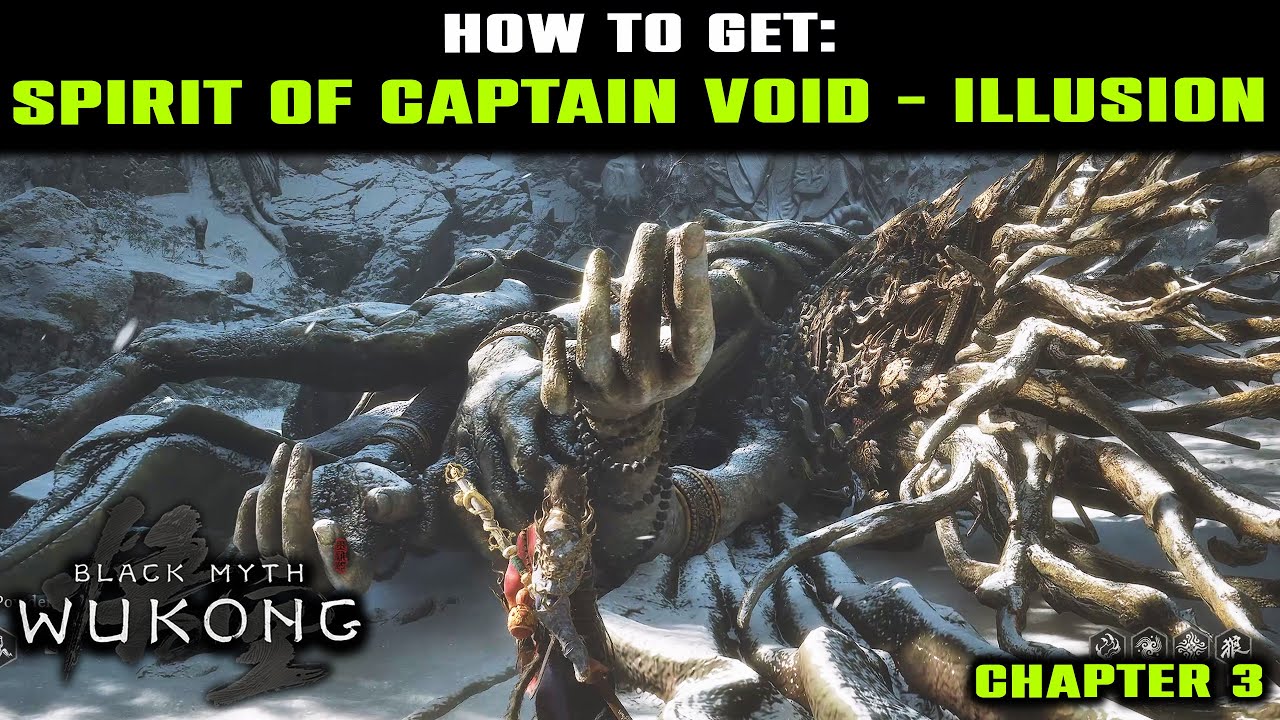 The Spirit of Captain Void - Illusion Location Guide | Black Myth Wukong | Chapter 3 PRISONER ...