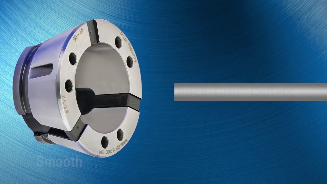 Quick Grip™ CNC Collet Chucks by Royal Products - YouTube