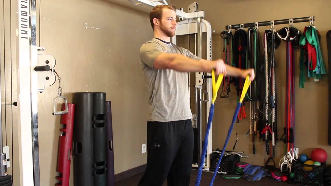 Band Front Raise - YouTube