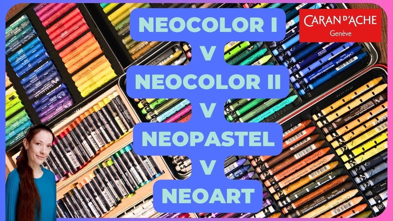 What's the difference between Neoart, Neopastels, Neocolor I & Neocolor ...