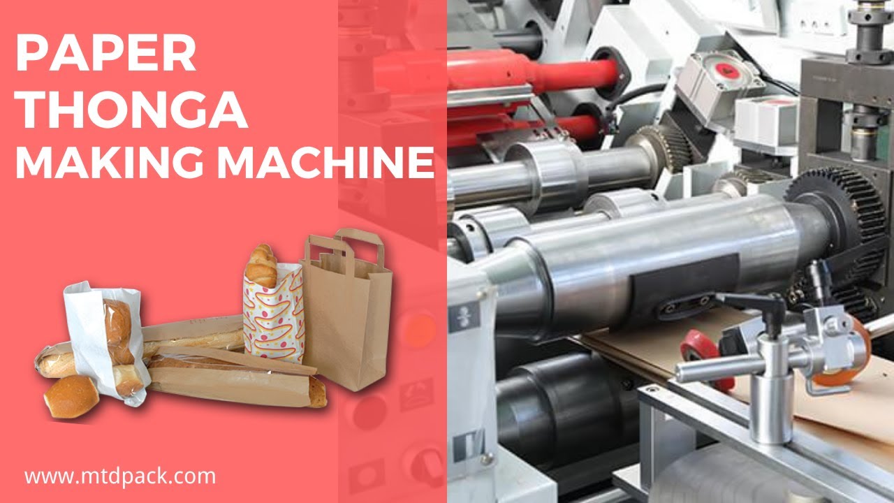 Paper Thonga Making Machine (NO.1 in China) - YouTube