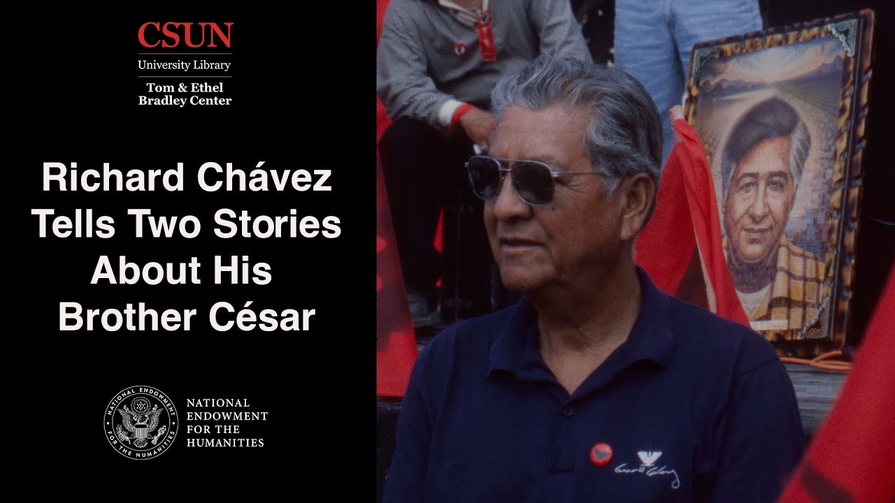 Richard Chávez Tells Two Stories About His Brother César - YouTube