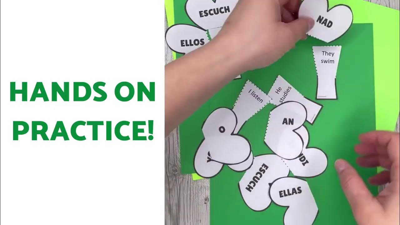St. Patrick’s Day in Spanish Class | Verb Conjugation Practice for ...