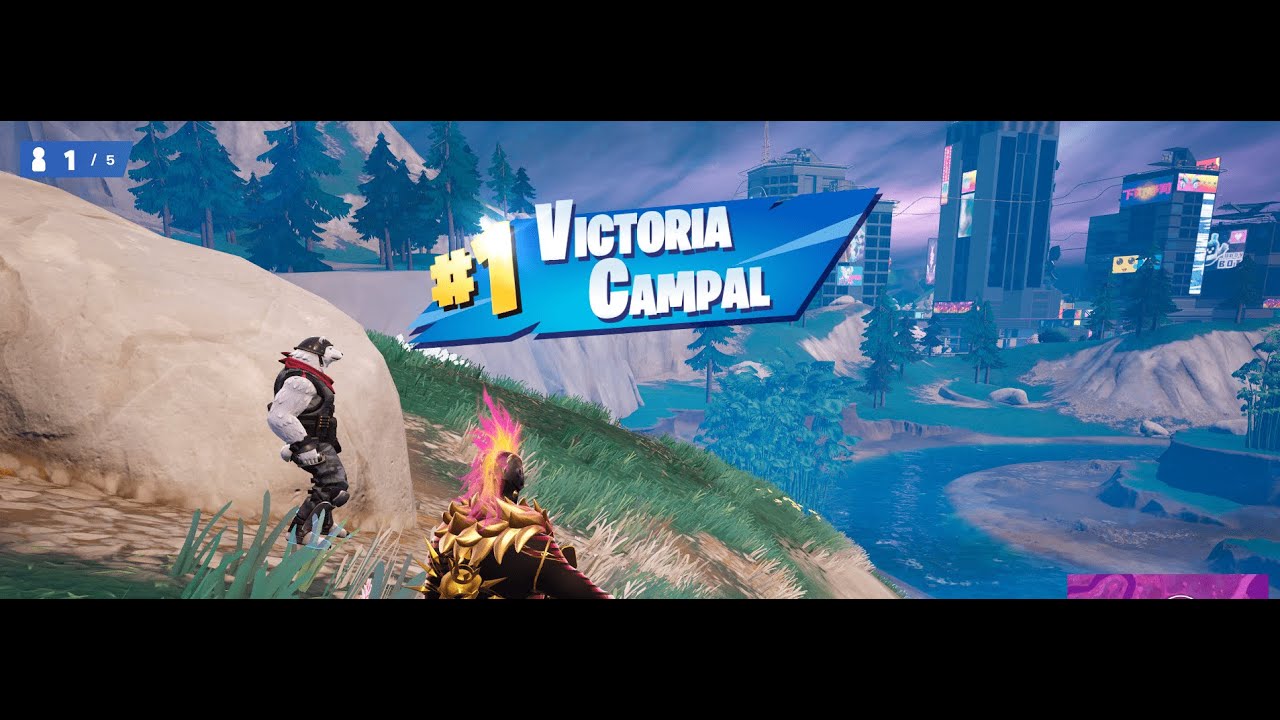 Fornite victoria Modo JEDI - YouTube