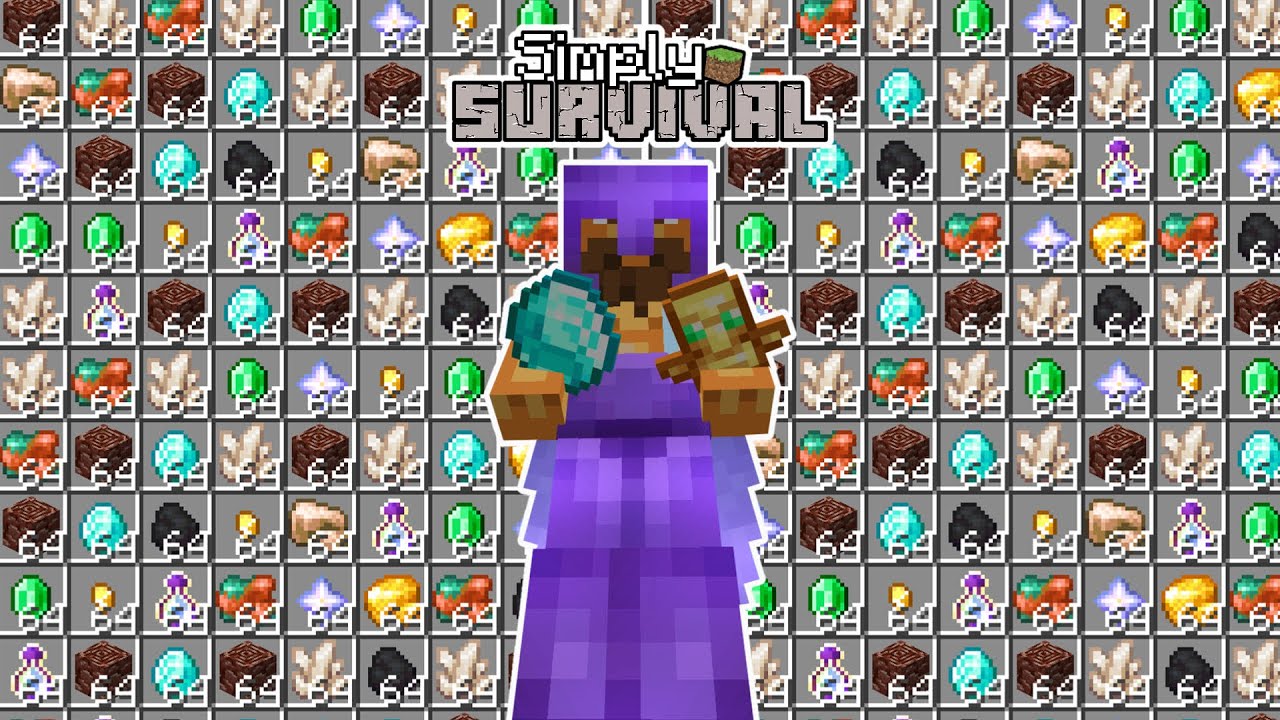 OP Survival Minecraft Mining Strategy (Clear HUGE Areas In A Short ...