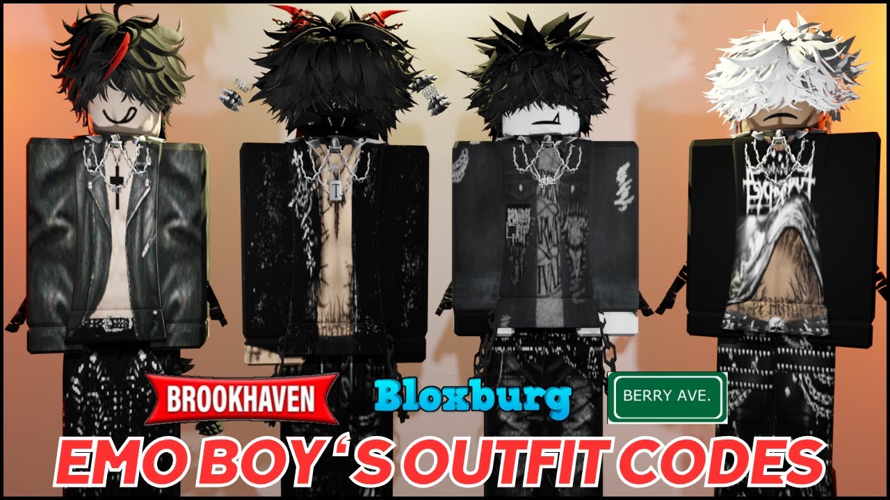 New Boy Outfits Code For Brookhaven And Berry Avenue | Roblox Brookhaven Boys Outfit Codes - YouTube