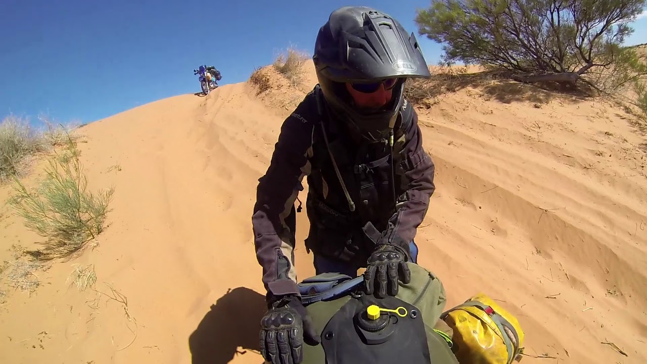 Simpson Dune riding 103 too fast - YouTube