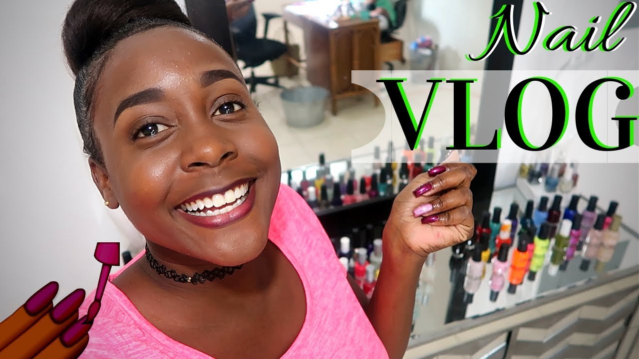 My Nail Appointment Nail Vlog Come With Me To Get My Nails Done