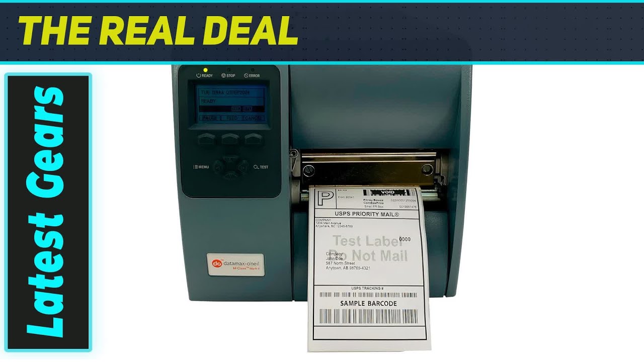 Datamax-O'Neil M-4210 Mark II: The Ultimate Barcode Label Printer ...