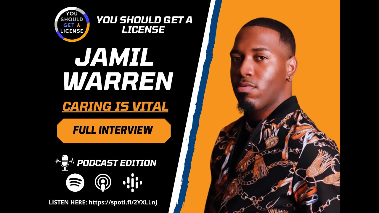 JAMIL WARREN (FULL INTERVIEW): YOU SHOULD GET A LICENSE - YouTube