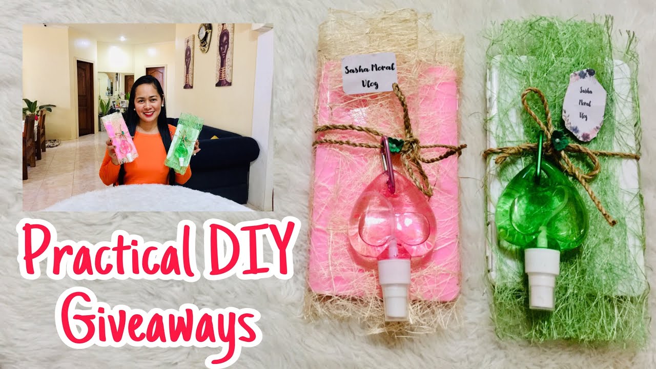 @SashaMoralVlog :DIY PRACTICAL GIVEAWAYS |TIPID TIPS |Wedding Giveaways ...