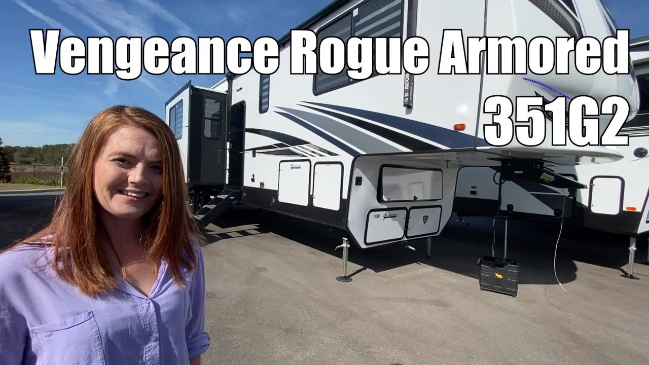 2021 Forest River RV-Vengeance Rogue Armored-351G2 - YouTube