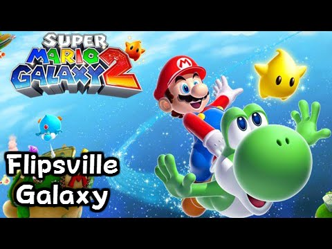 Super Mario Galaxy 2 - World 4 - Flipsville Galaxy - YouTube