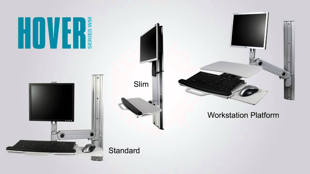 Healthcare - Hover WM Series Monitor Arms - YouTube