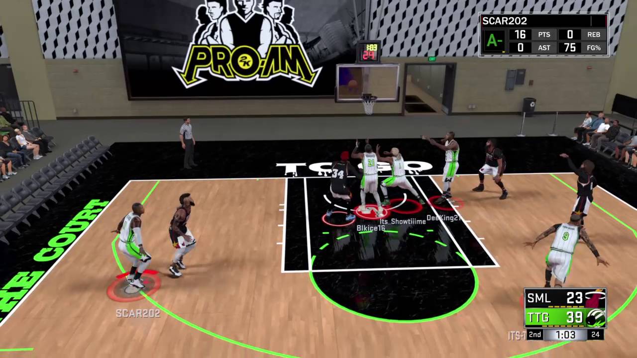 NBA 2k 17 Pro Am - YouTube