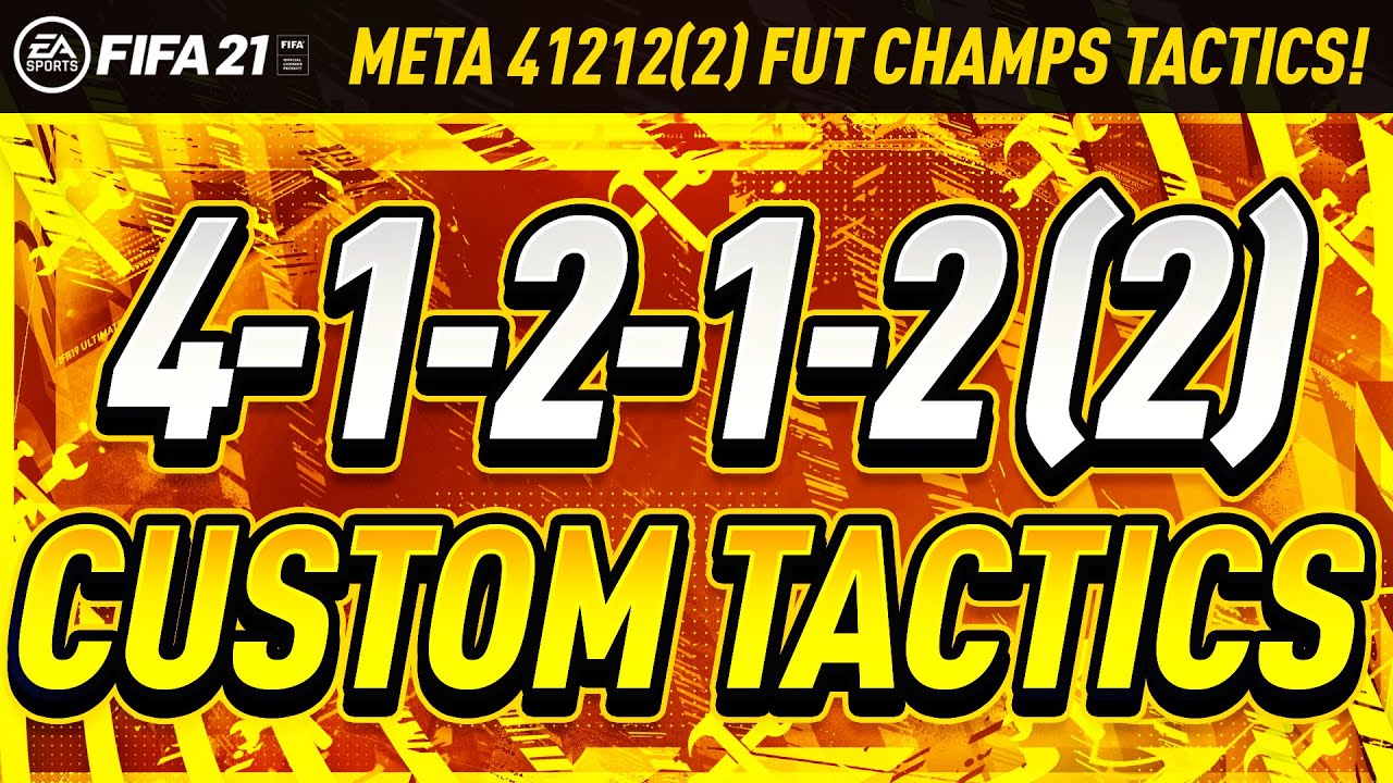 BEST 41212 CUSTOM TACTICS! UPDATED POST PATCH 4-1-2-1-2 (2) TACTICS ...