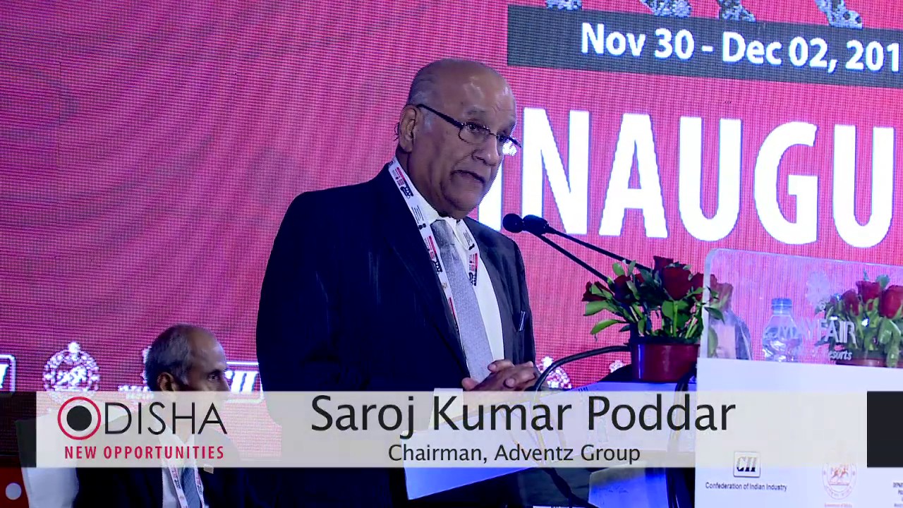 Mr. Saroj Kumar Poddar, Chairman, Adventz Group - YouTube