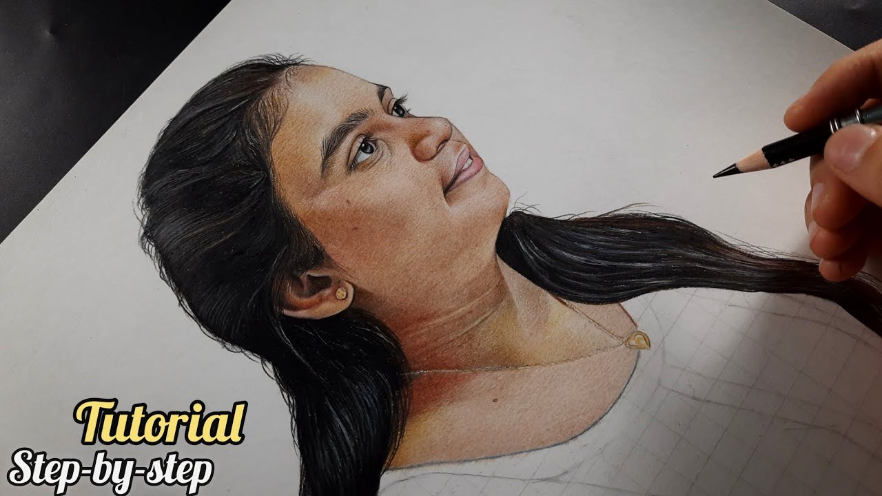 Face Shading Using Colour Pencils | Easy Tutorial 💫| Ruksar creations ...